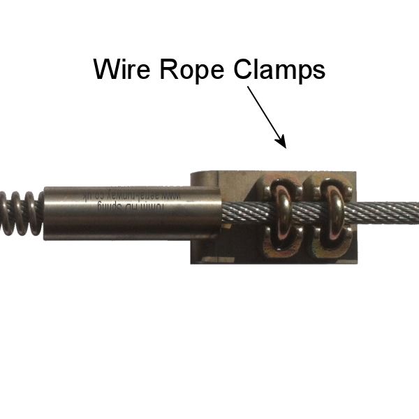 Zip Wire Brake – Spring 1.5m HD For 10mm – Zipwires UK – Garden Zipwires